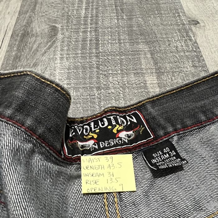 Vintage VTG Evolution In Design Baggy Smiley Face Rave Skater Pants ...