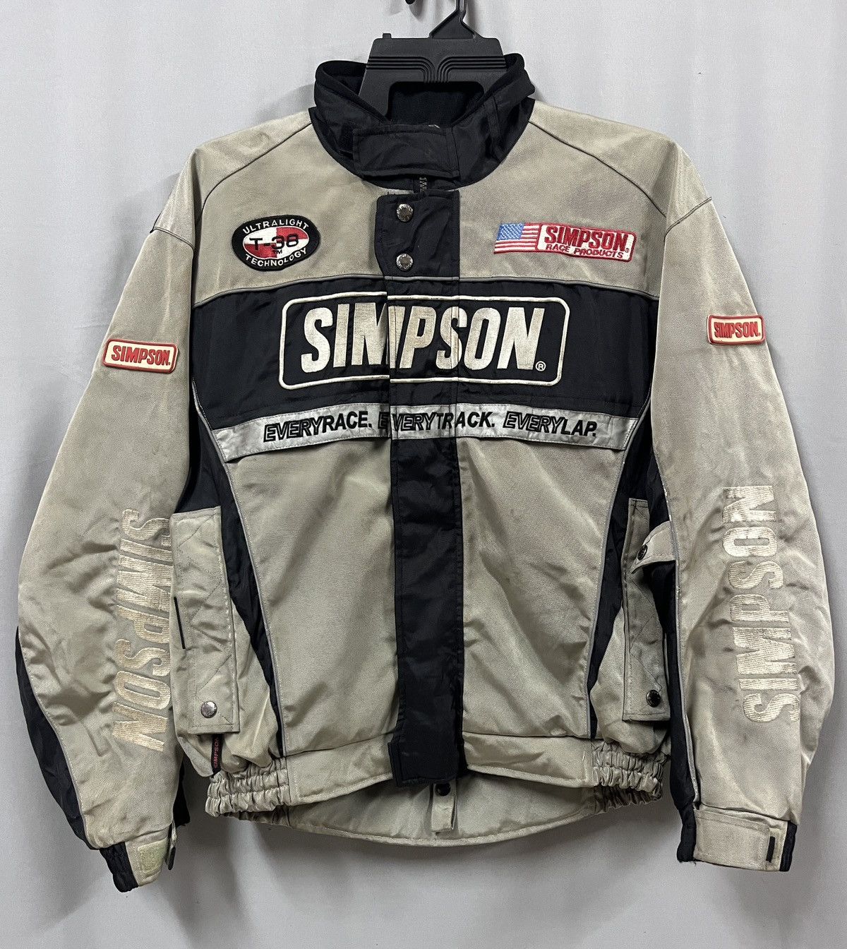 Racing × Vintage Simpson jacket racing motorsport | Grailed