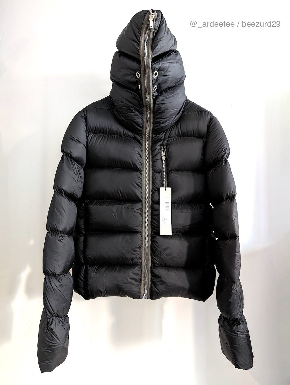Rick Owens New Gimp Down Puffer Jacket Fw22 Strobe 48 Grailed