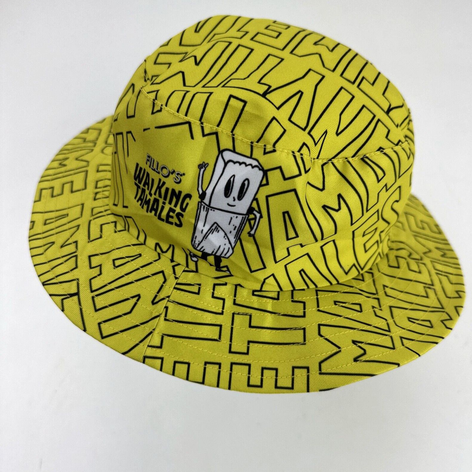 Vintage Fillo's Walking Tamales Kids Bucket Cap Hat Fitted Baseball ...