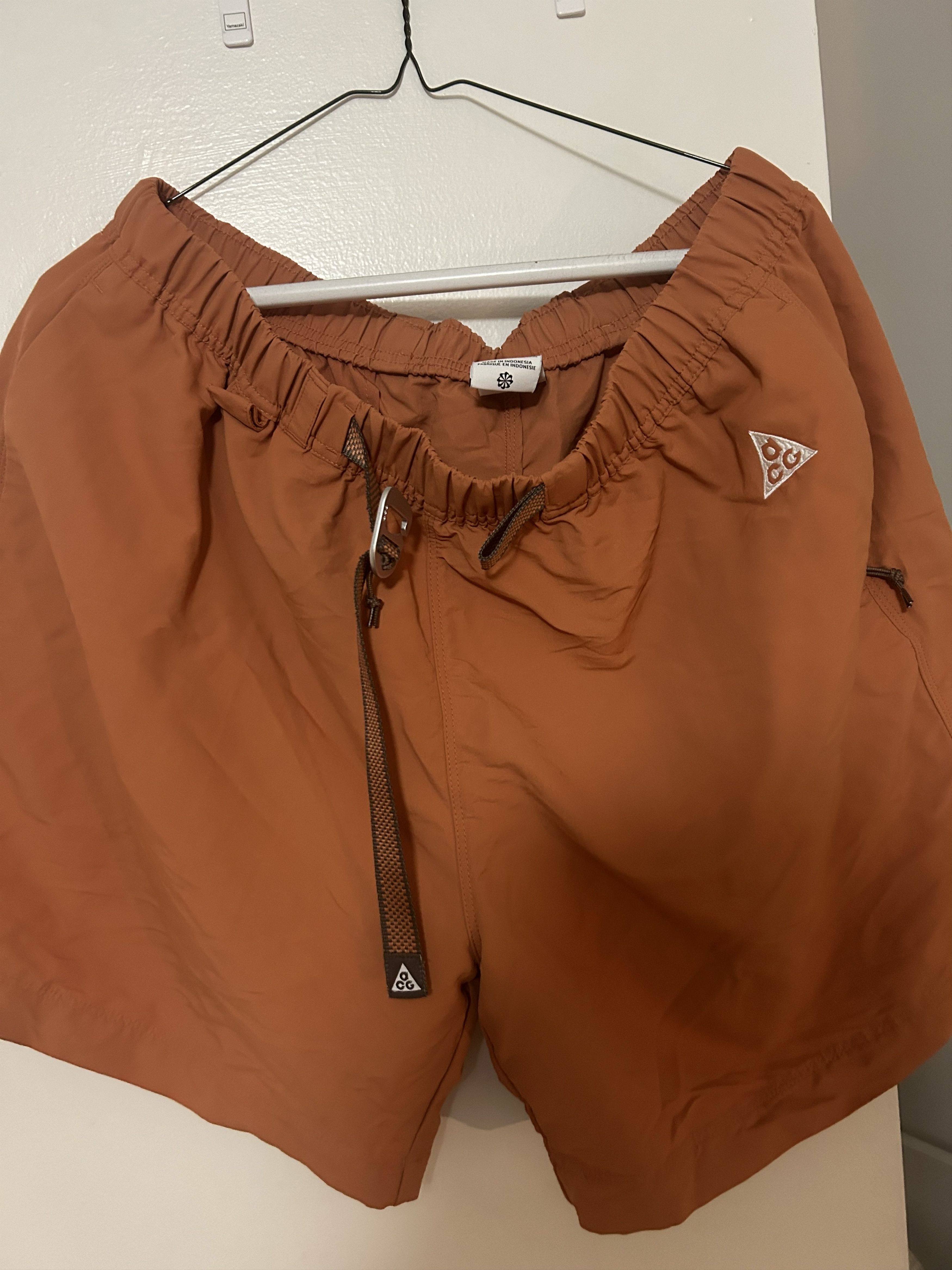 Nike ACG Nike ACG Rust Oxide Summit Orange Shorts | Grailed