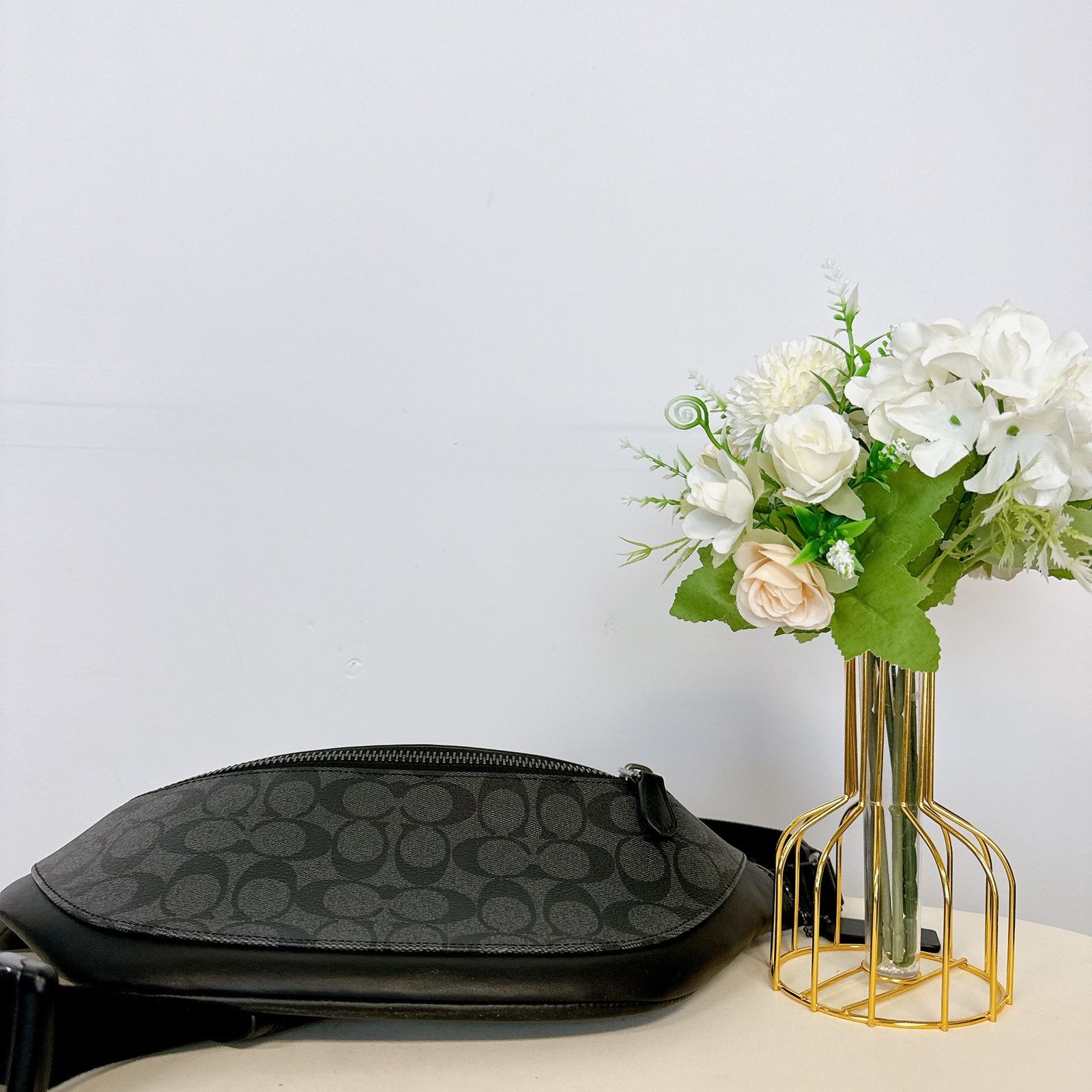 Coach Coach 78777 Warren Belt Bag In Signature Canvas IN Black | Grailed