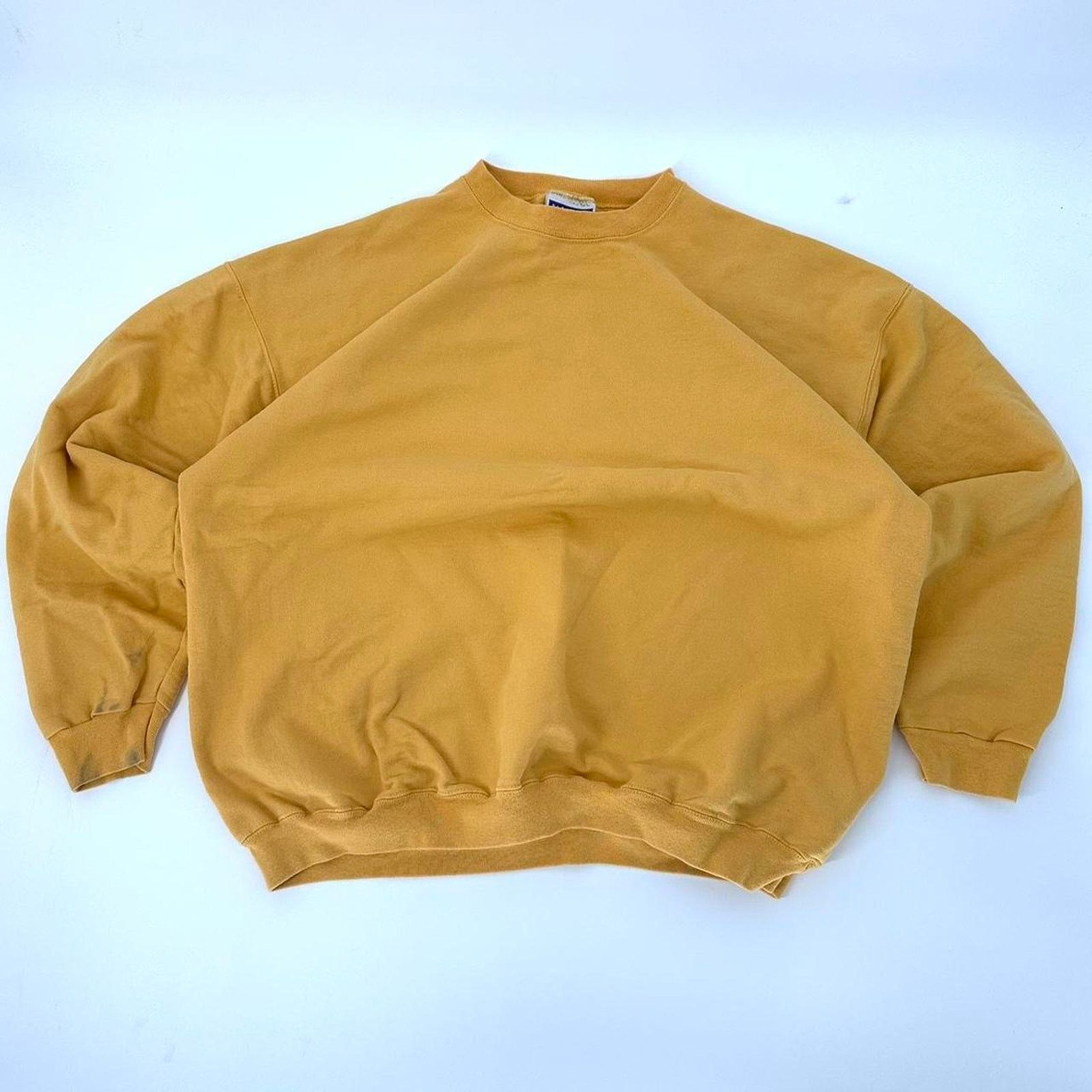 Hanes Vintage baggy yellow hanes sweat | Grailed