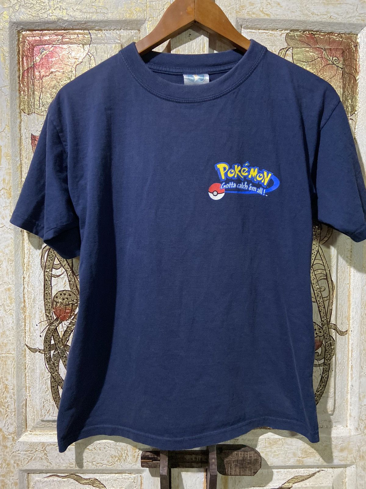 Vintage Vintage 1999 pokemon navy nintendo t shirt size G/L Unisex ...