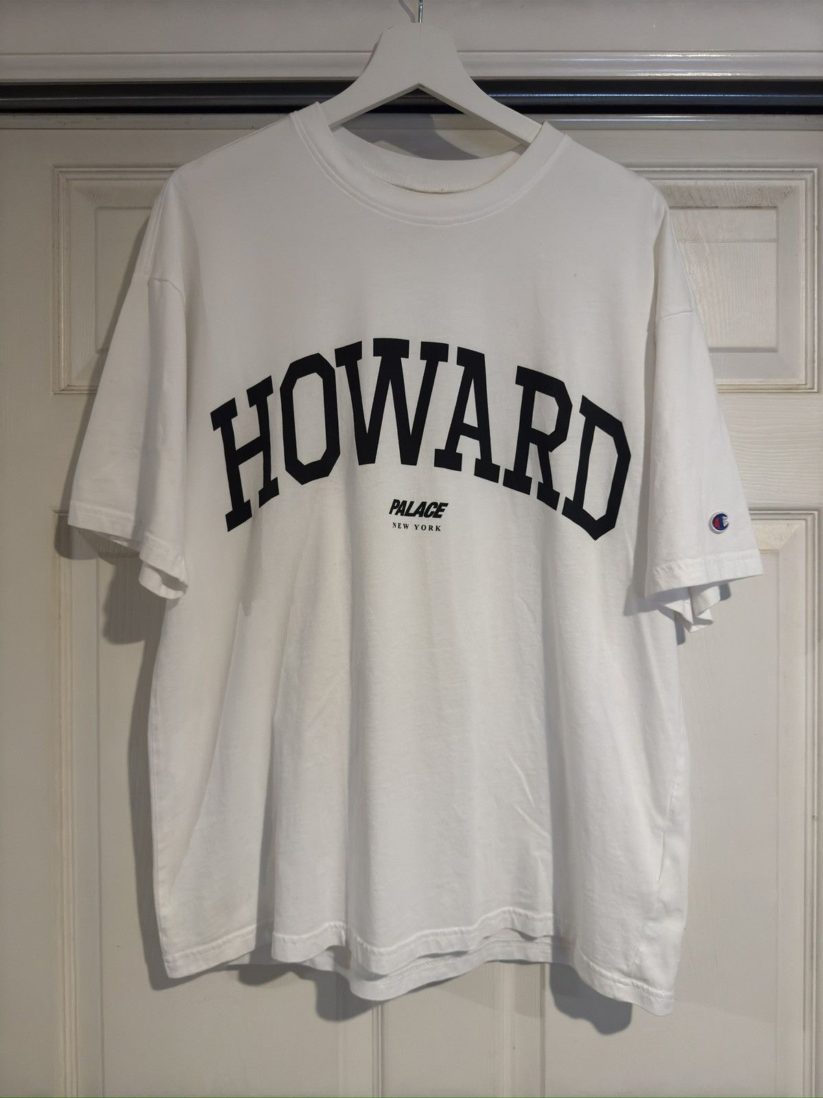 Champion × Palace Palace X Champion 2022 Howard New York Tee | Grailed