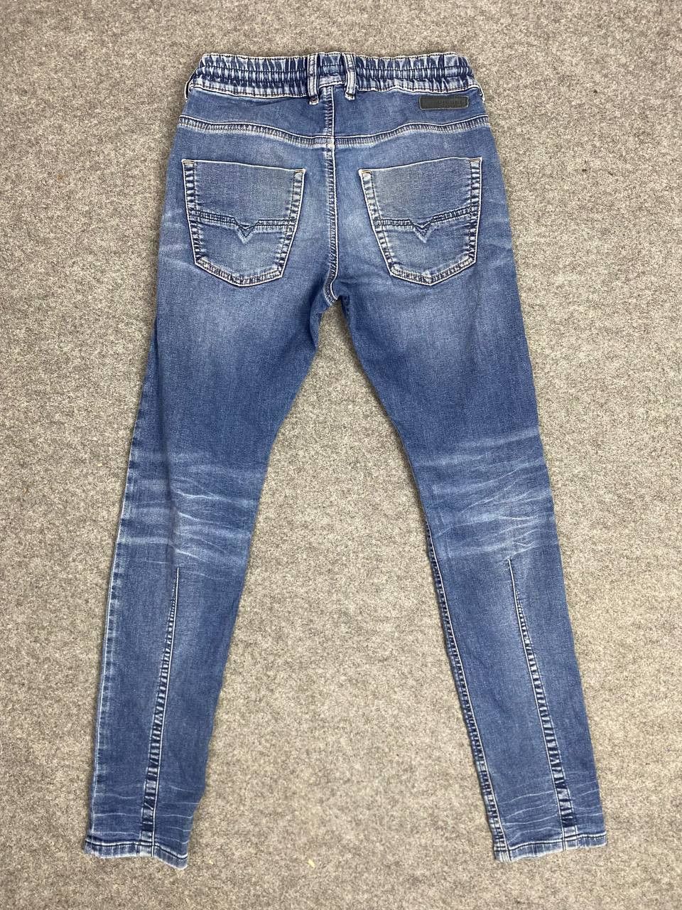 Diesel diesel sweatpants denim distressed | Grailed