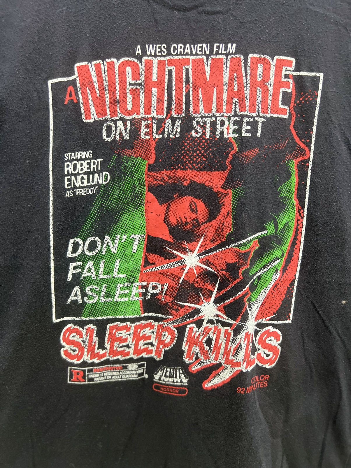 Movie × Vintage Vintage 80s Horror Movie Nightmare On Elm Street Killer ...