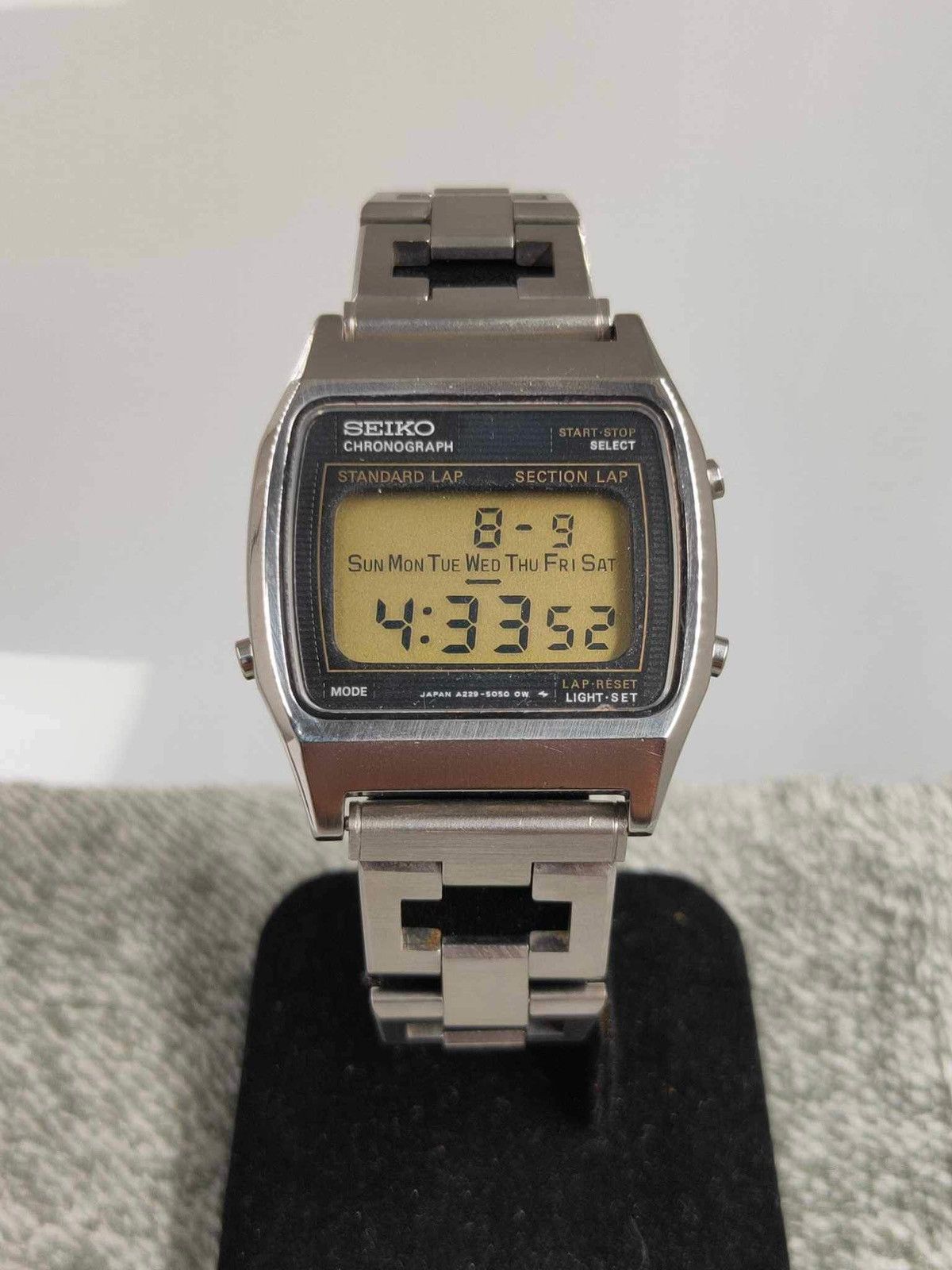 Seiko × Vintage Vintage SEIKO A229-5030 Japan Digital Men’s Watch ...