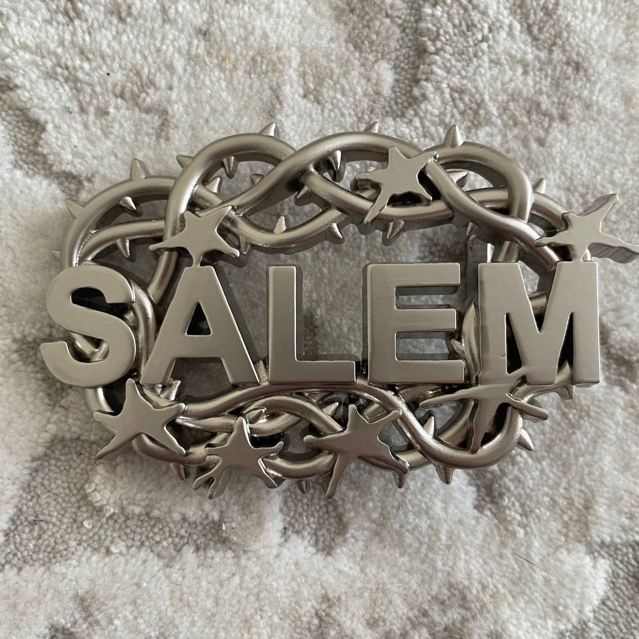 Drain Gang × S4LEM Custom S4LEM Thorns Belt Buckle | Grailed