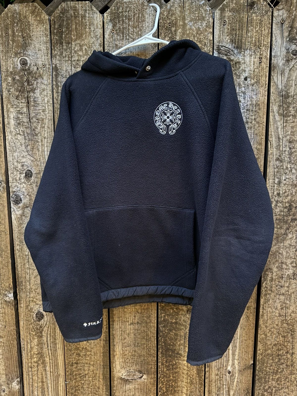 Chrome Hearts Chrome Hearts Fleece Hoodie Grailed