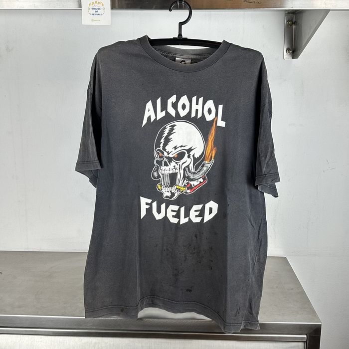 Vintage Vintage 2001 Stone Cold Alcohol Fueled WWF promo t-shirt | Grailed