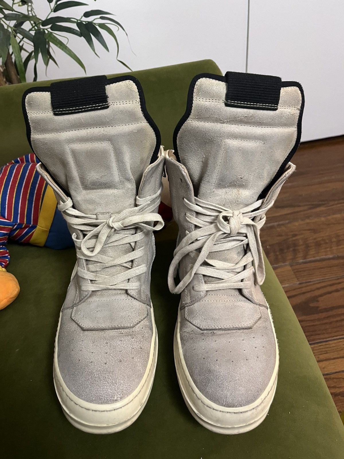 Rick Owens Rick Owen geobaskets | Grailed