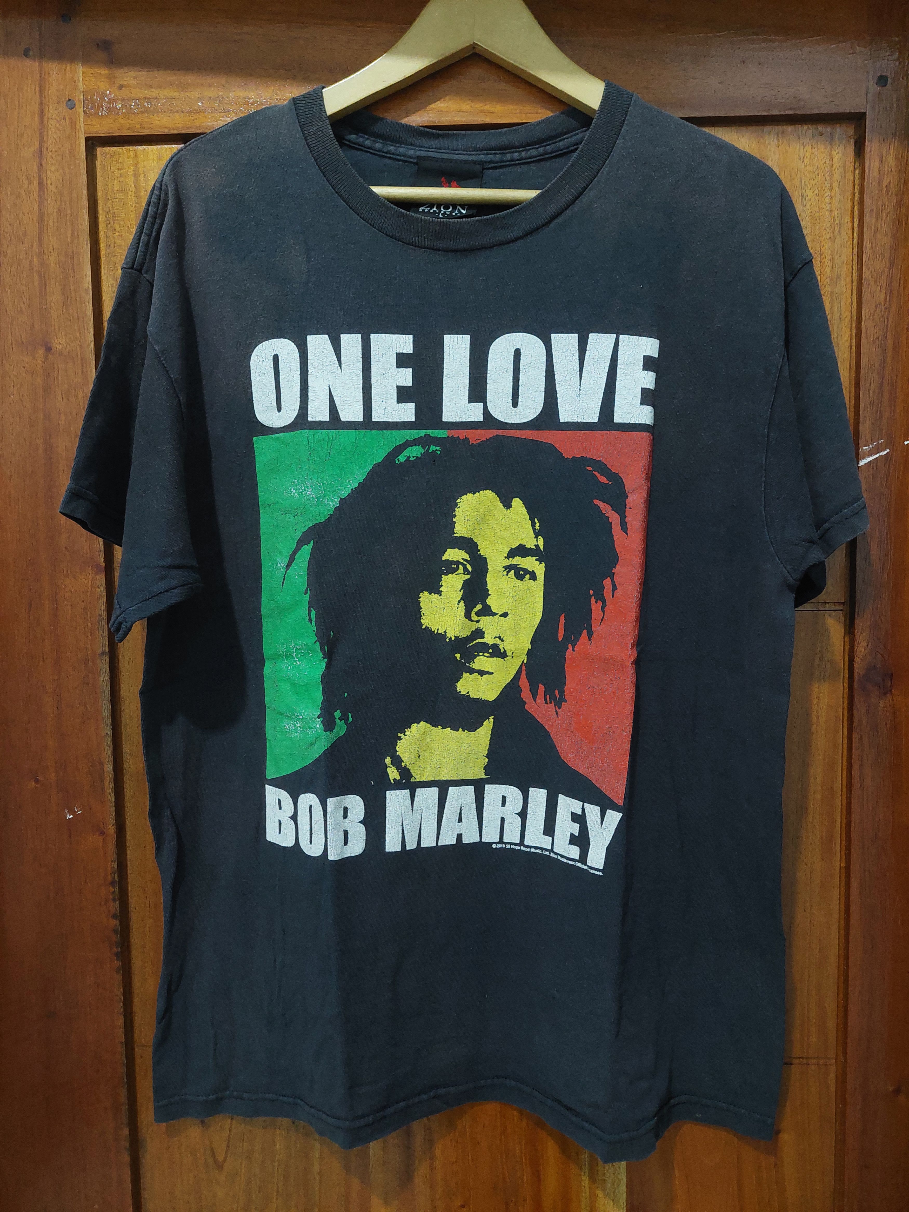Archival Clothing × Band Tees × Good Music Merchandise Bob marley one ...