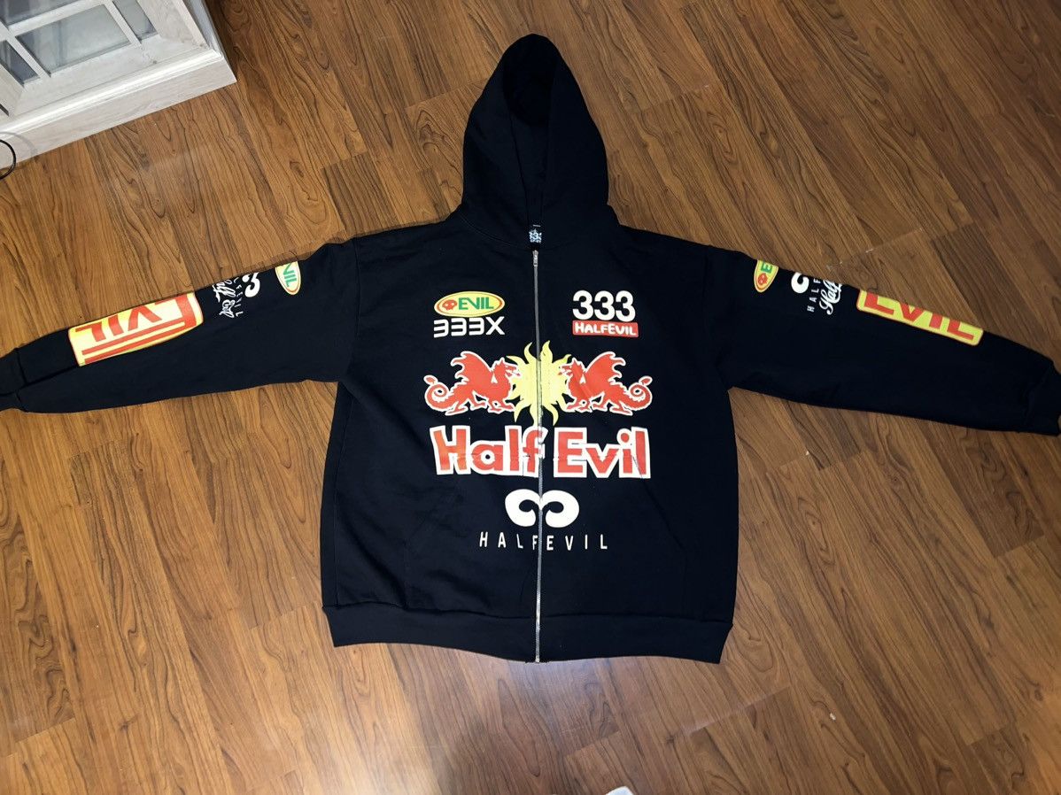Half Evil Evil Raceway Zip Up | Grailed
