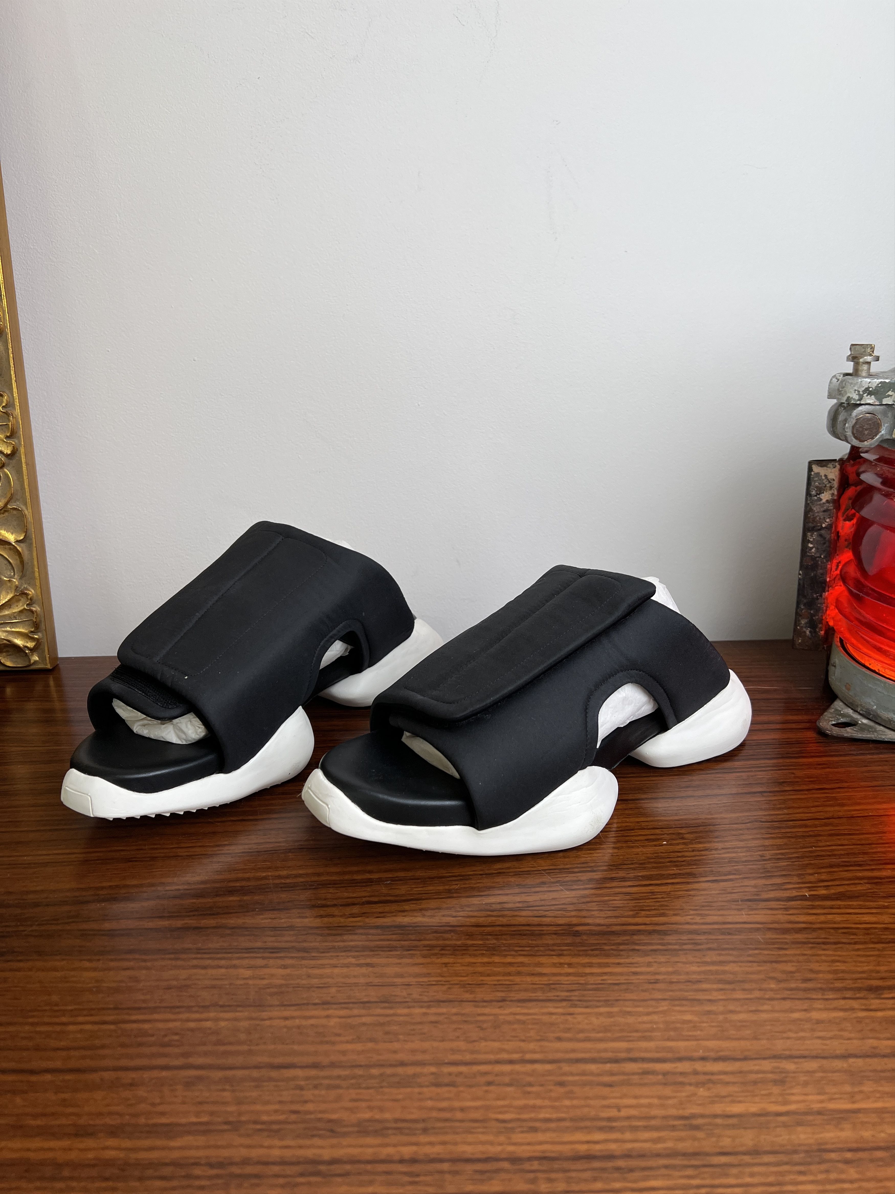 Adidas × Rick Owens RICK OWENS X ADIDAS SLIPPERS | Grailed