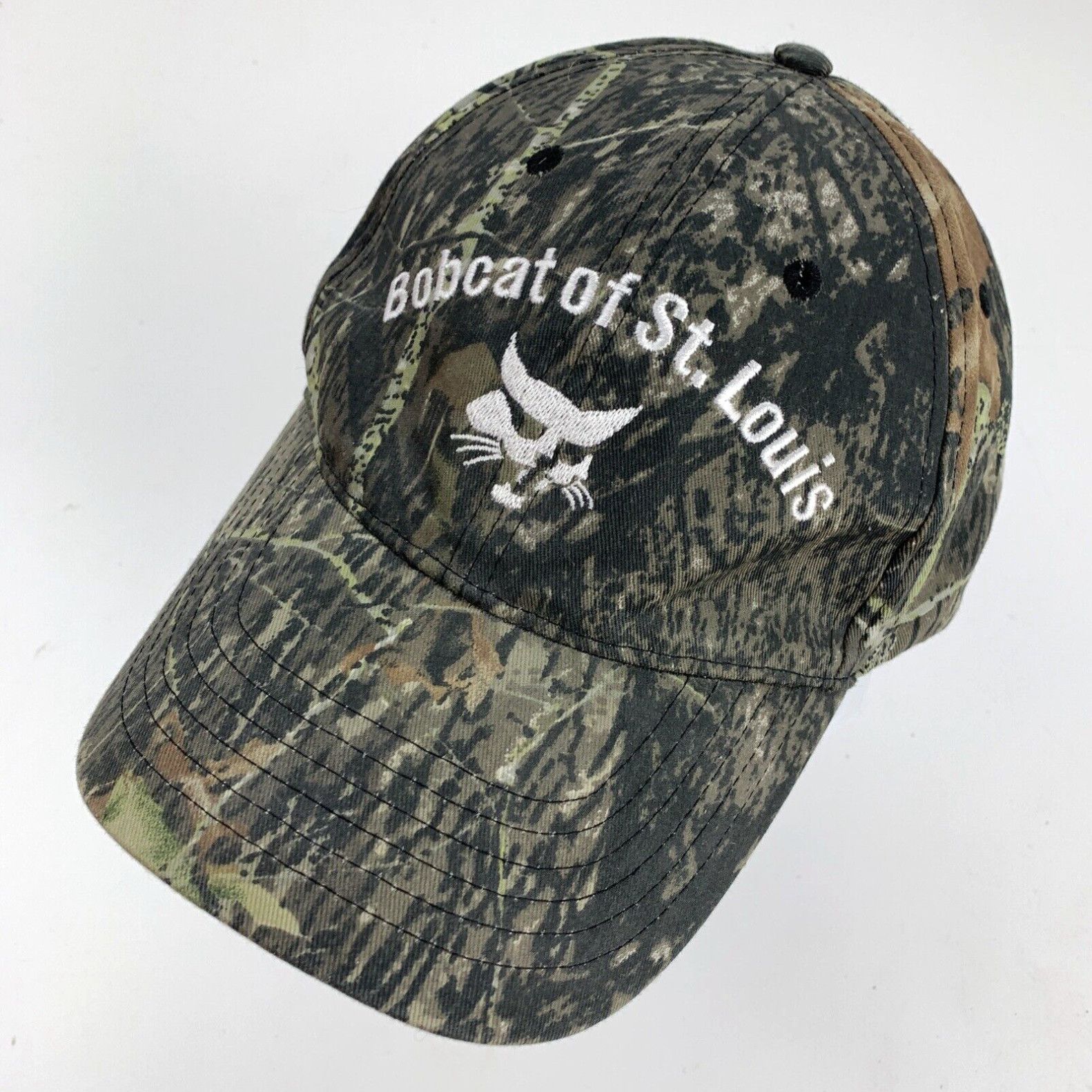 Bally Bobcat of St Louis Camouflage Ball Cap Hat Adjustable Baseball ...