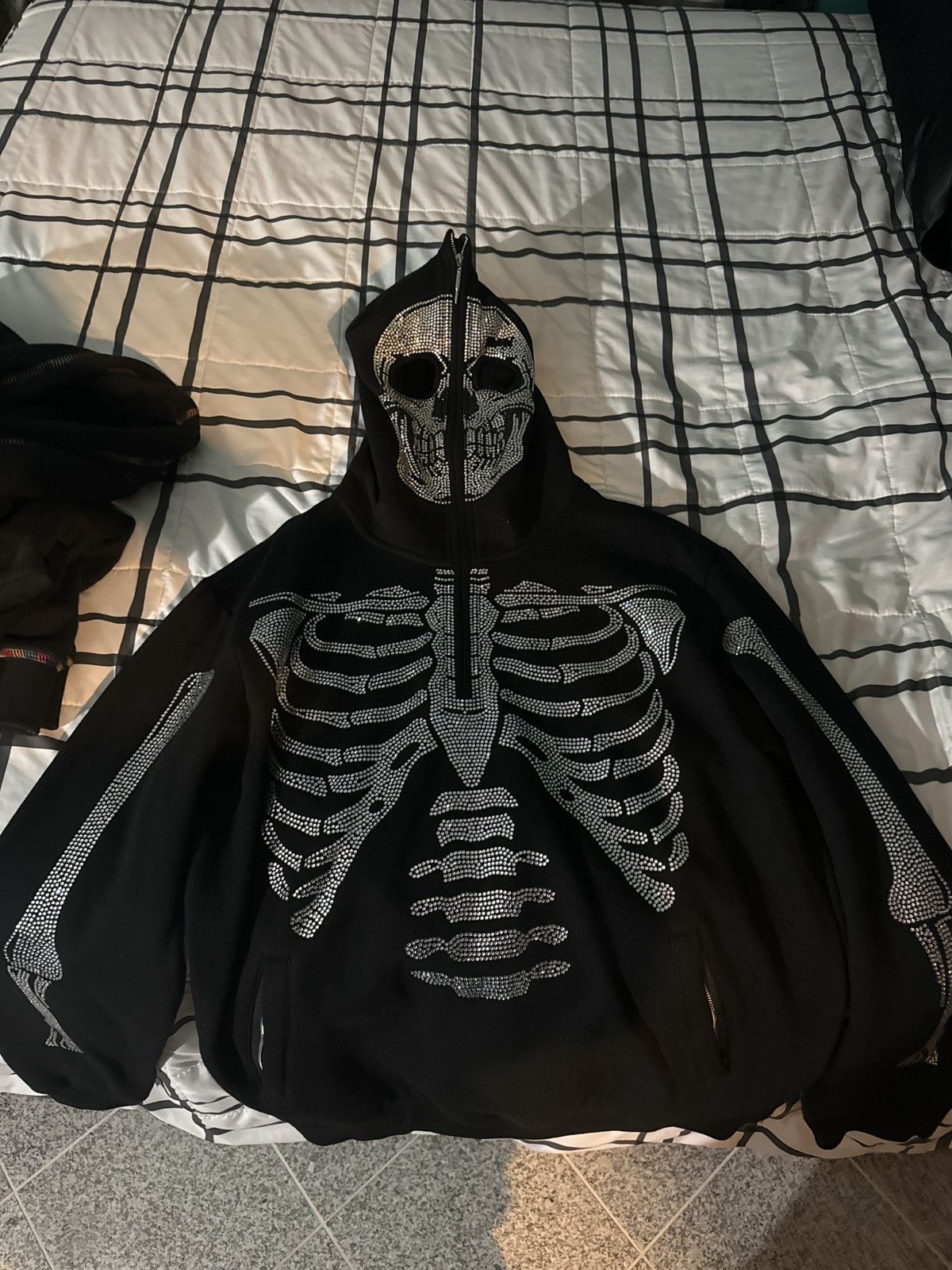 Japanese Brand Guapi skeleton hoodie " Dead or Alive" | Grailed