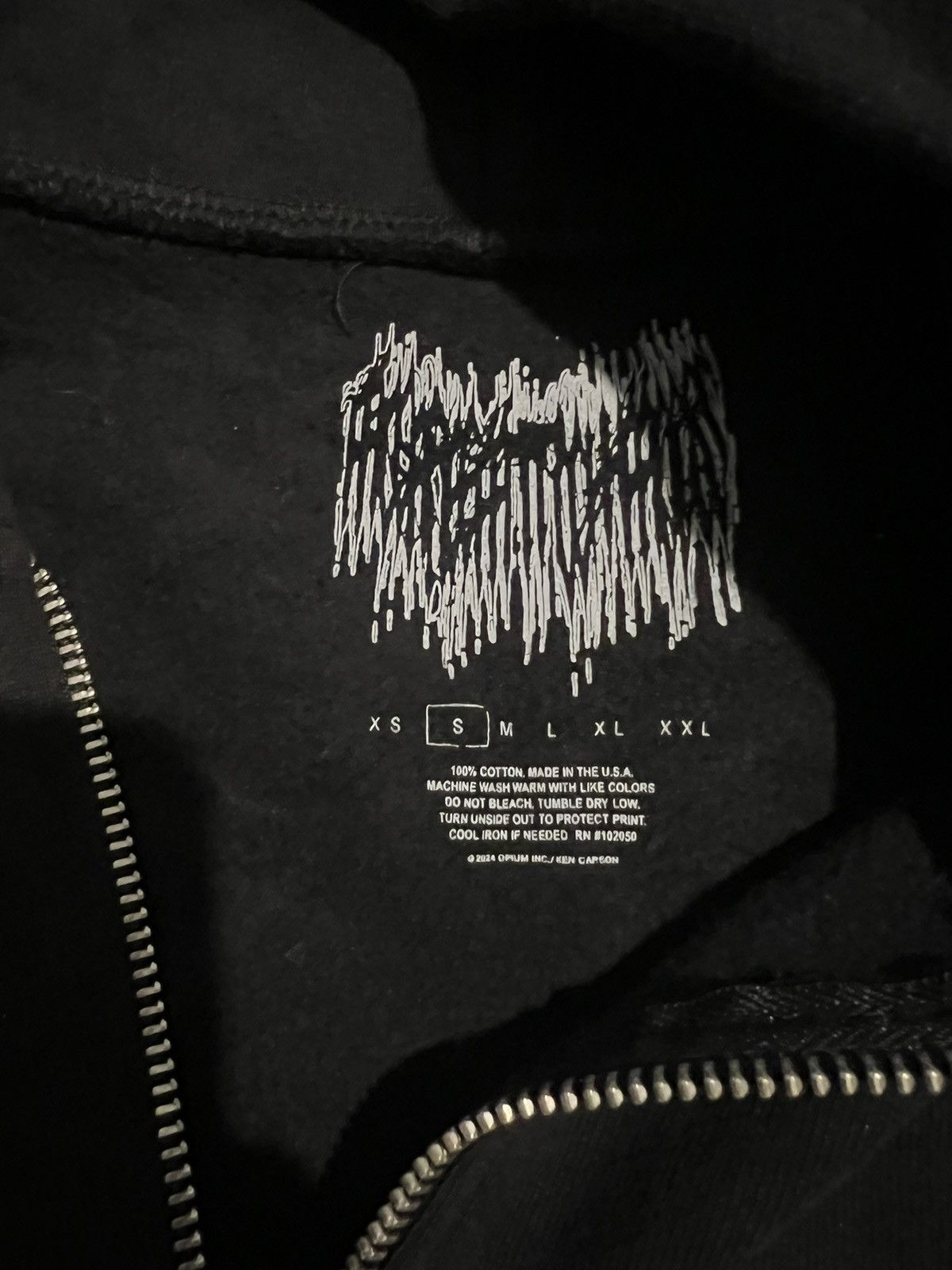 Ken Carson “LIVE CHAOS” Tour Zip Up | Grailed
