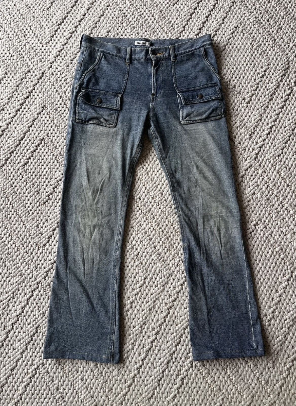 Undercover Undercover SS04 ianguid denim cargo pants | Grailed