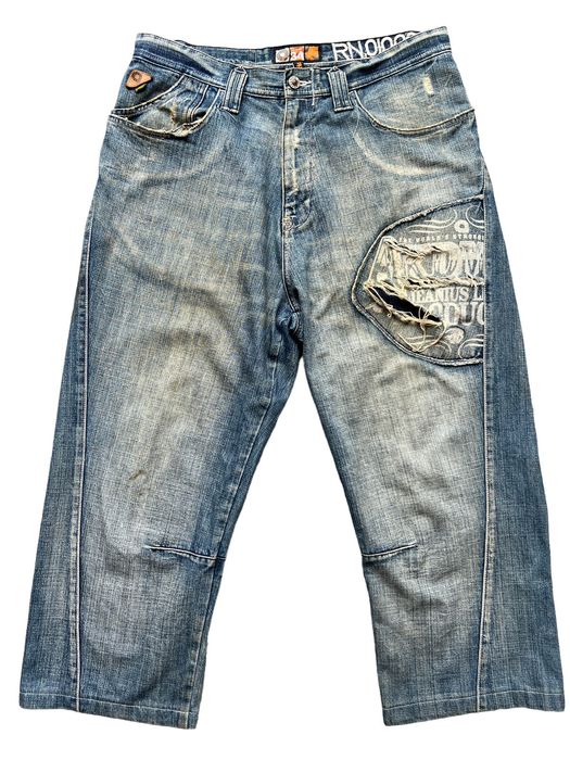Tripp Nyc Pick🔥 Akademiks Baggy Jeans Multipocket Tactical Denim Jeans ...