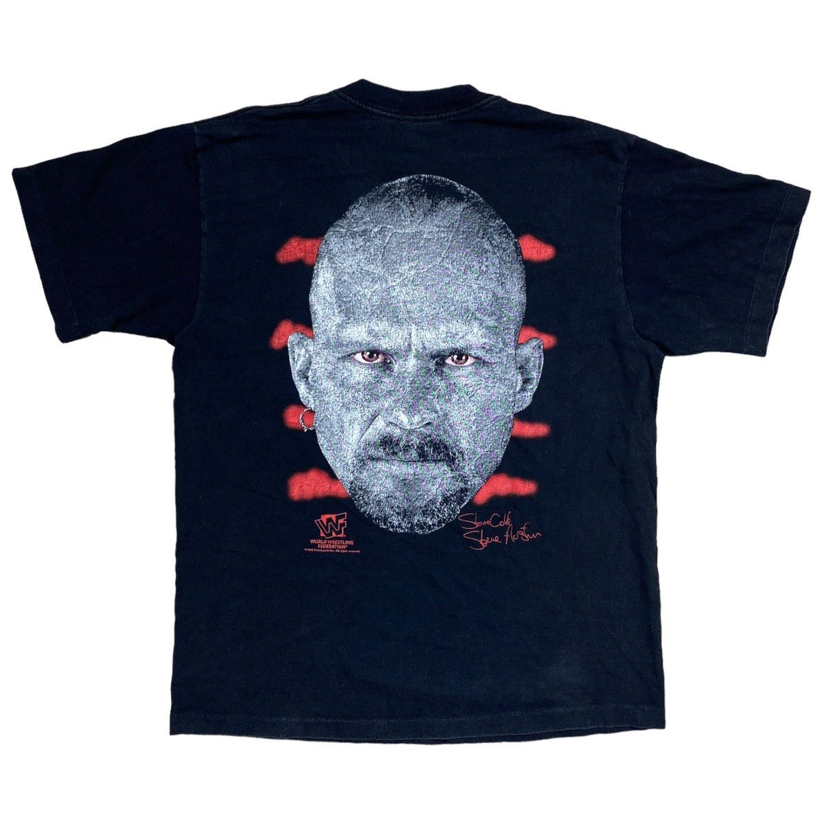 Vintage WWF STONE COLD STEVE AUSTIN BIG FACE | Grailed