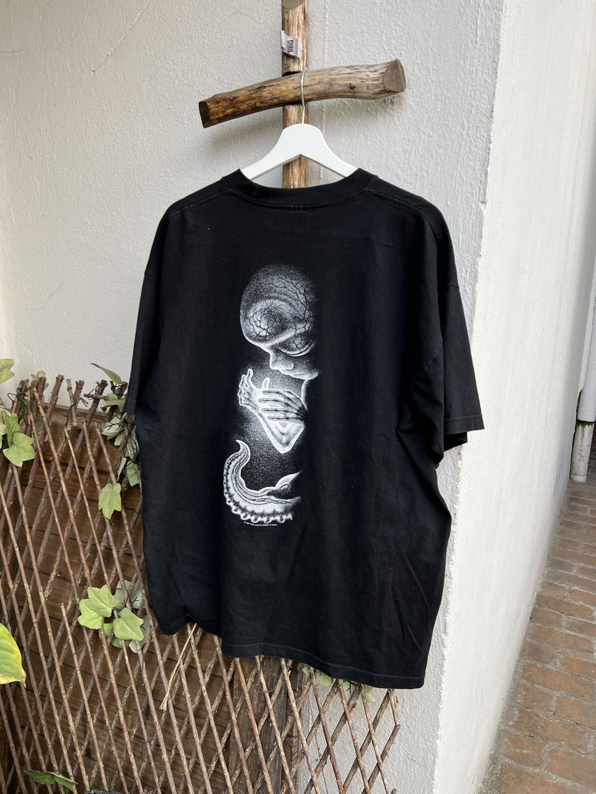 Vintage 1997 Tool Baby Alien Fetus Tee | Grailed