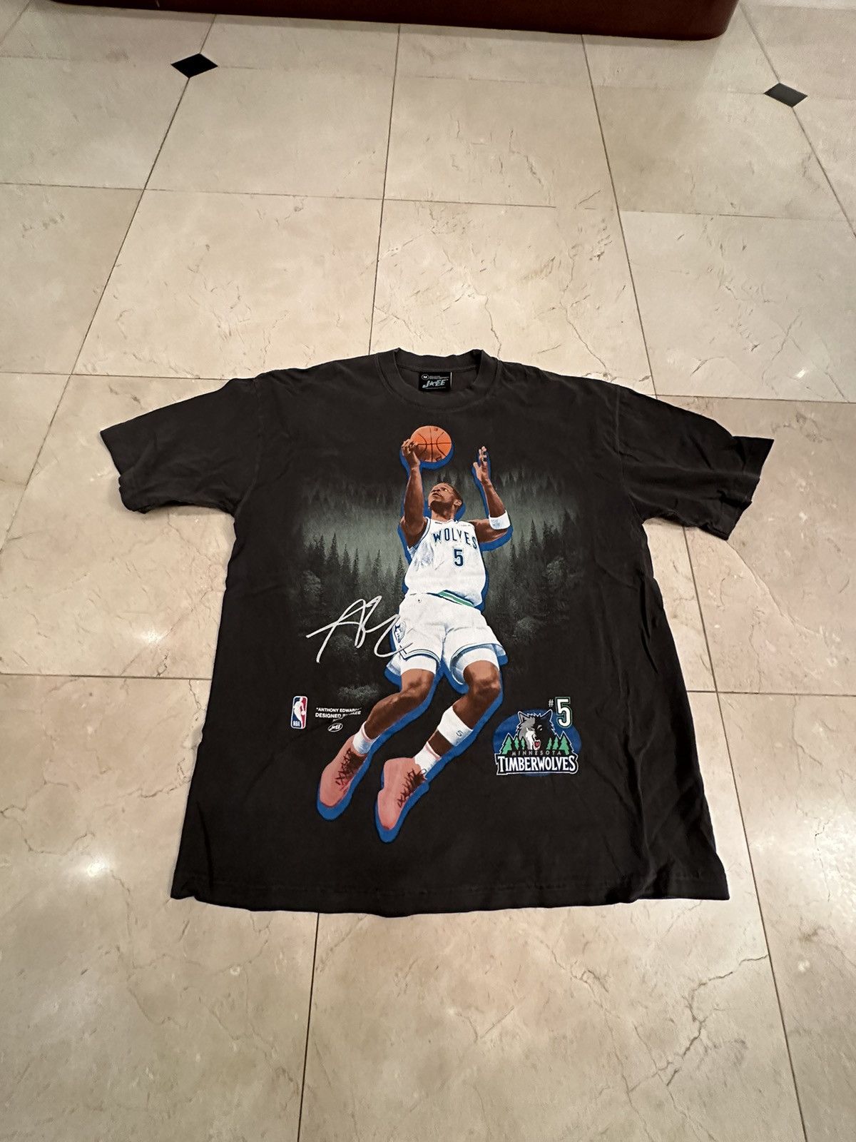 Jaee × Streetwear × Vintage Anthony Edwards Tee by @Jaee.editz | Grailed