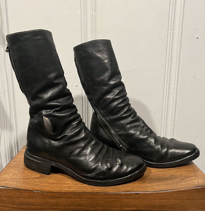 Carol Christian Poell Carol Christian Poell prosthetic boots AM/2687P ...