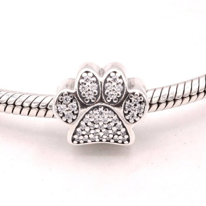pandora Authentic PANDORA Paw Prints Charm | Grailed
