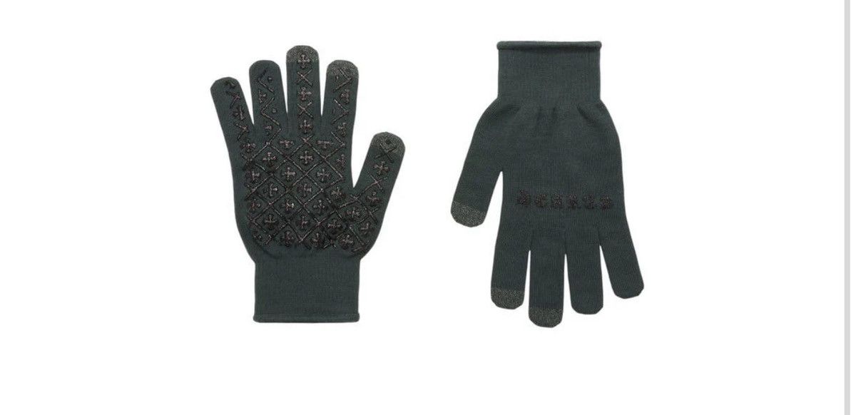 Chrome Hearts Chrome Hearts Green CH Plus Gloves | Grailed