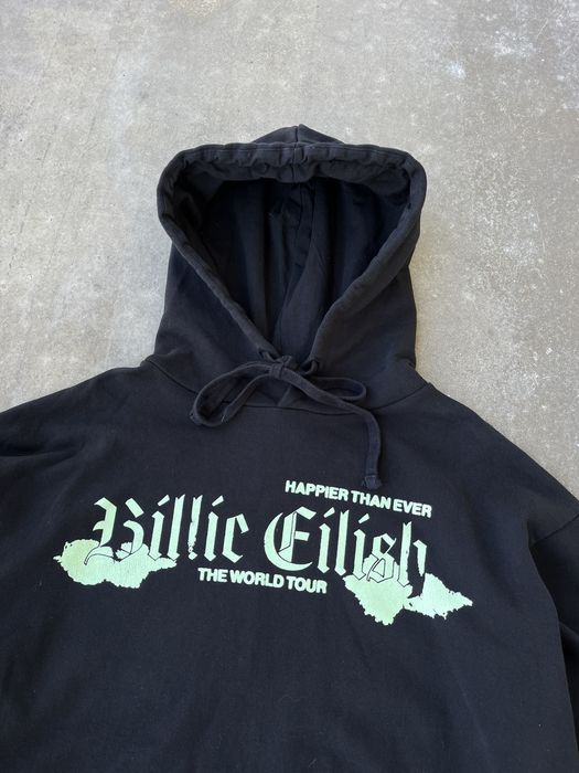 Tour Tee Billie Eilish Hoodie Happier Than Ever The World Tour 2022