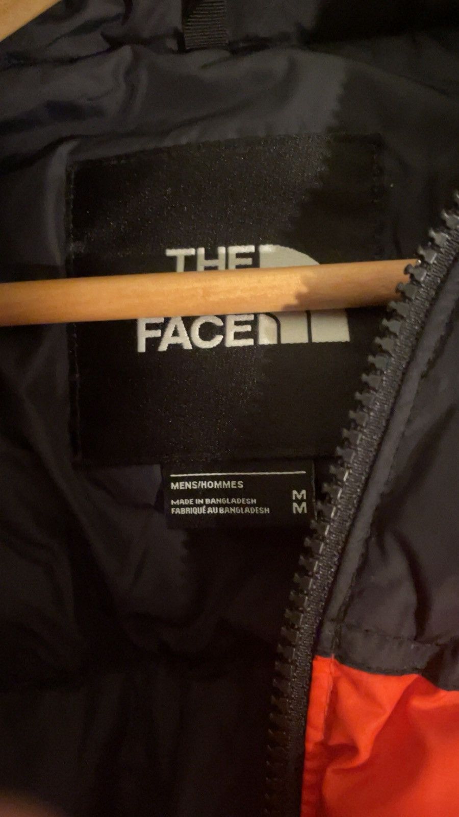 The North Face Orange north face puffer jacket | Grailed
