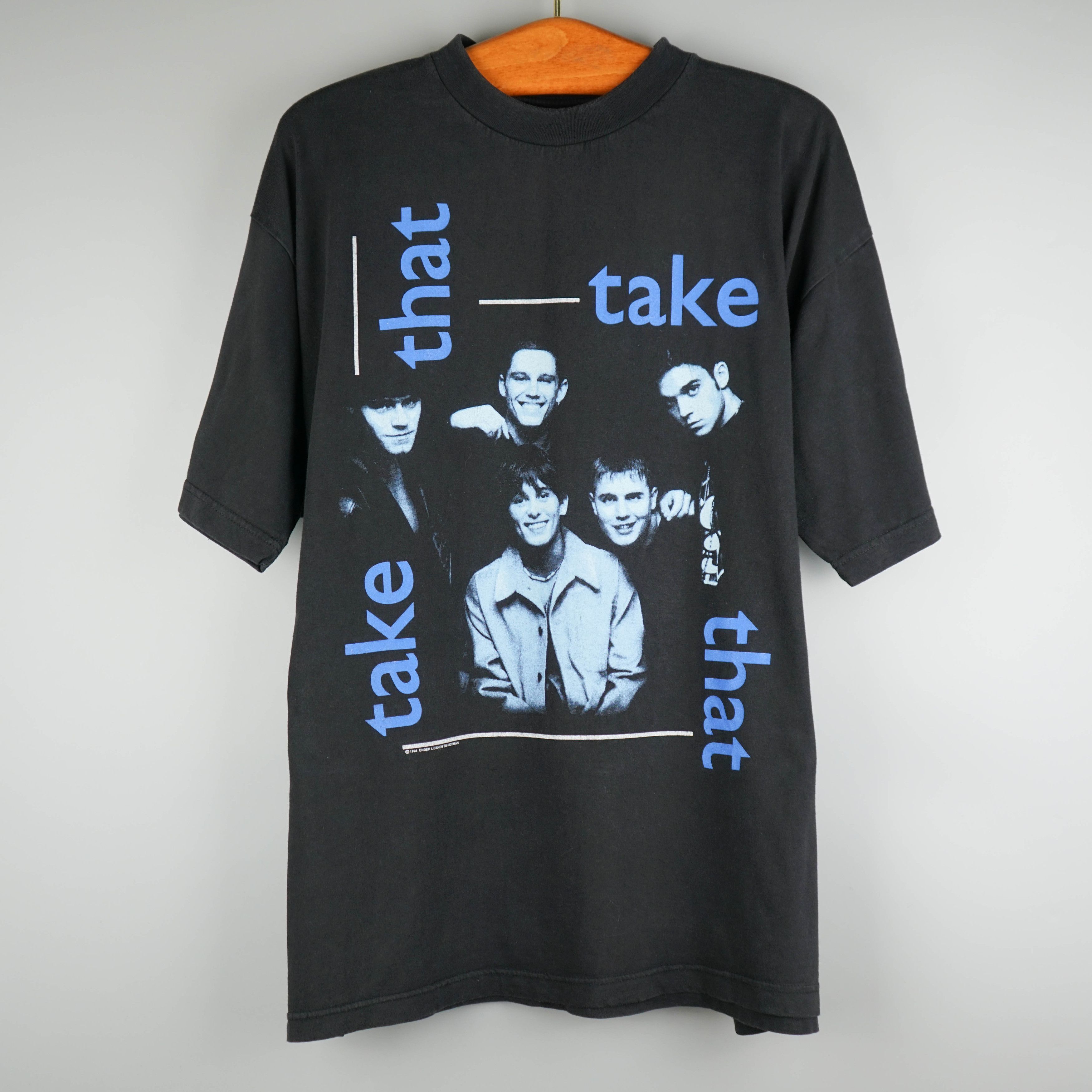 Band Tees × Rock T Shirt × Vintage vintage 1994 Take That Band T-Shirt ...