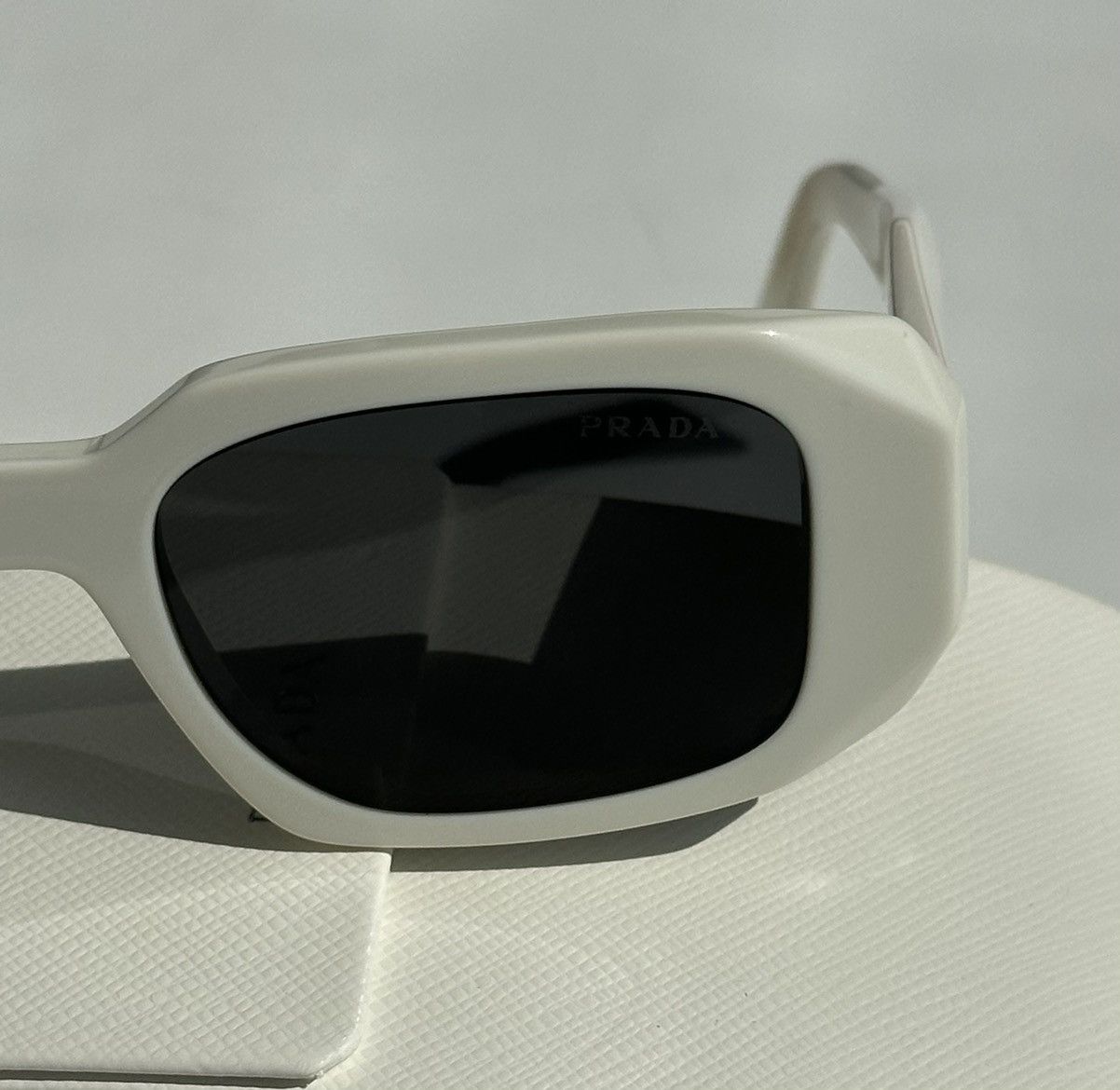 Prada × Raf Simons × Vintage PRADA 2023 Symbole Sunglasses SPR17W ...