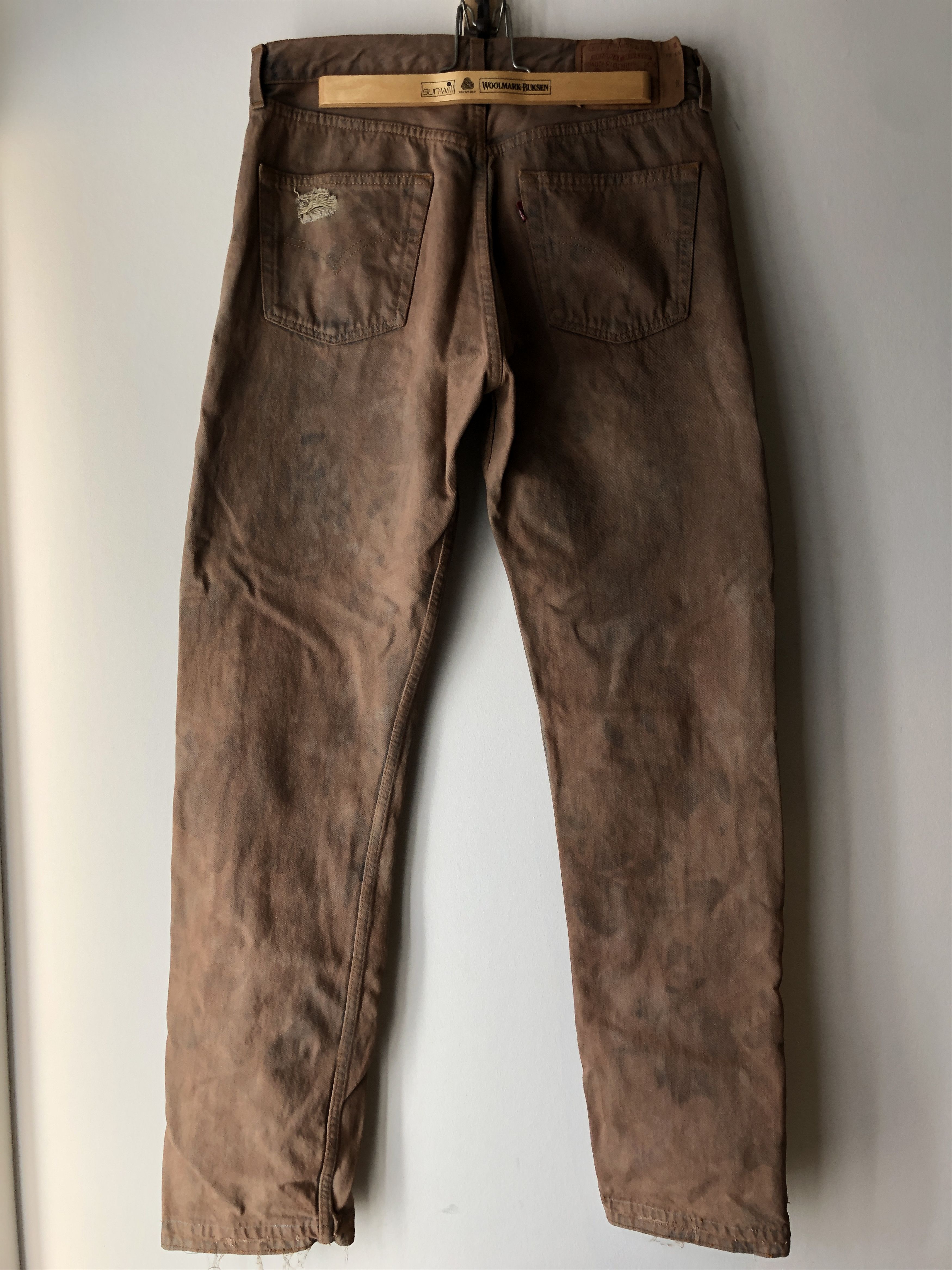 Acne Studios × Kapital × Levi's Vintage Clothing Made in USA - Mud Rust ...
