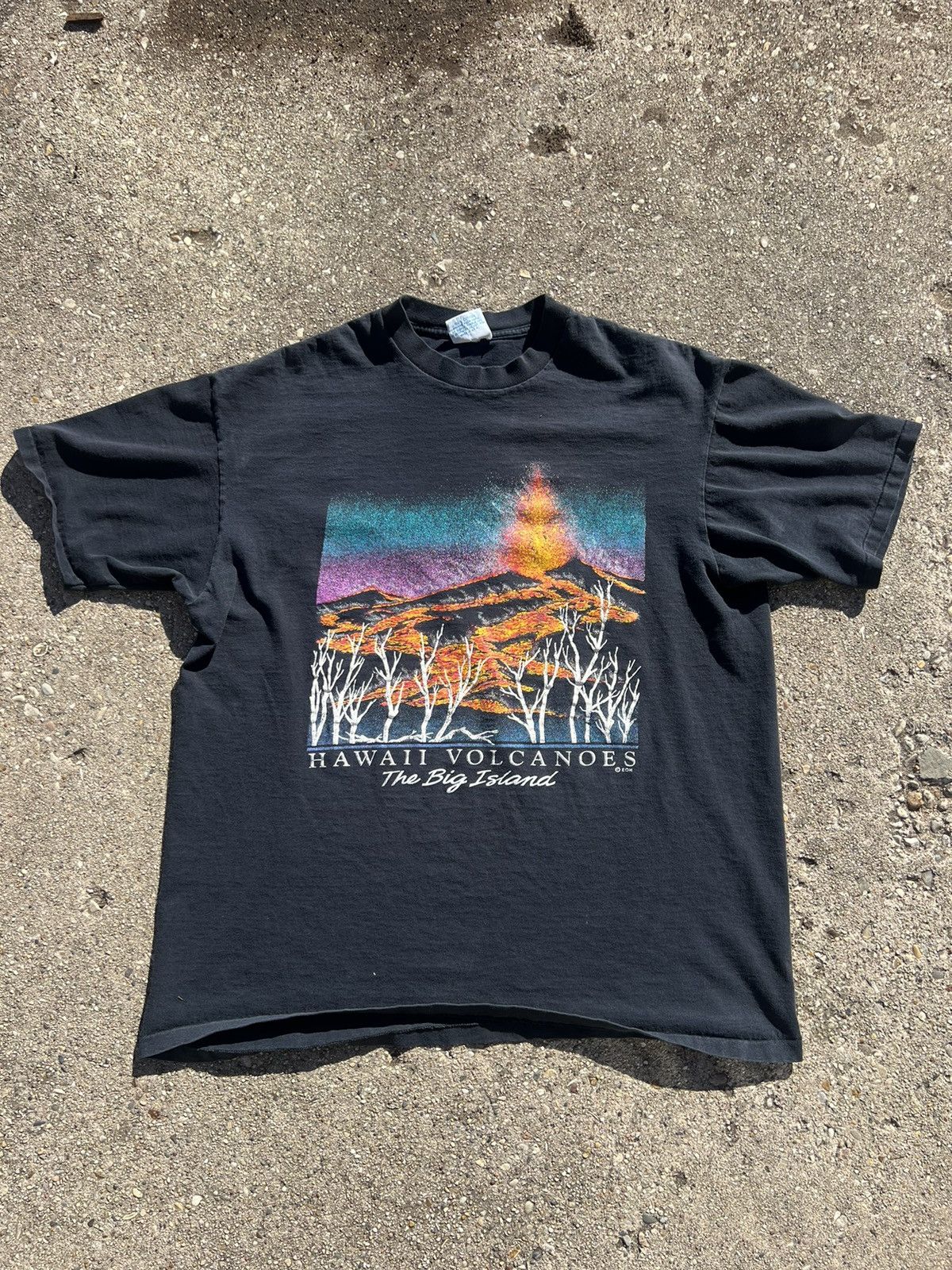 Rare × Streetwear × Vintage Vintage Hawaii Volcanoes 90s T-shirt | Grailed