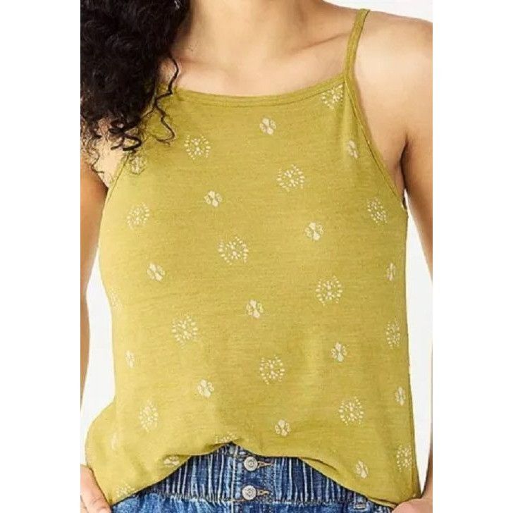 Sonoma Sonoma Womens XXL Med Beige/Gold Linen & Polyester Camisole ...