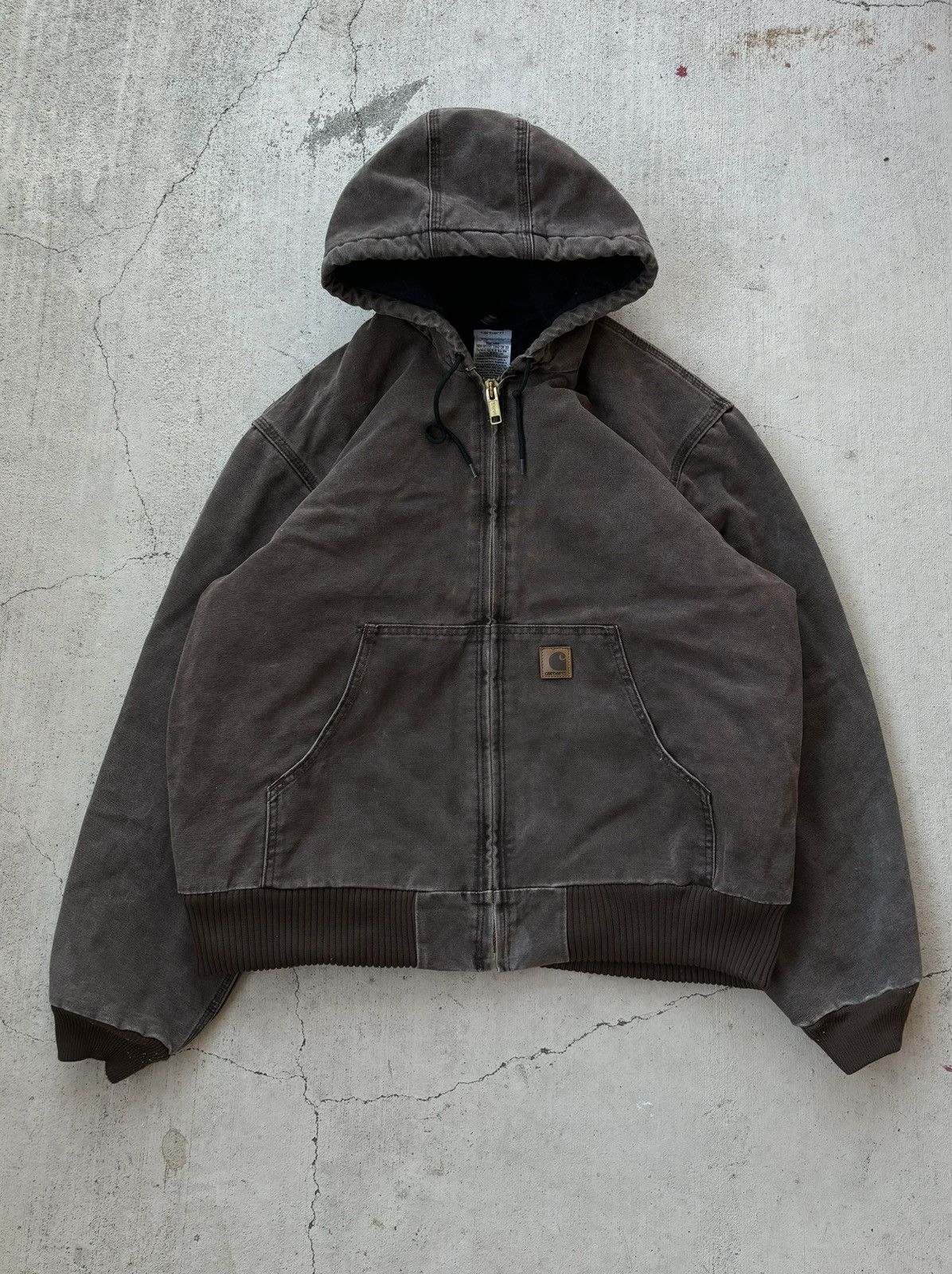 Carhartt × Streetwear × Vintage Vintage 90’s Mocha Brown Travis ...