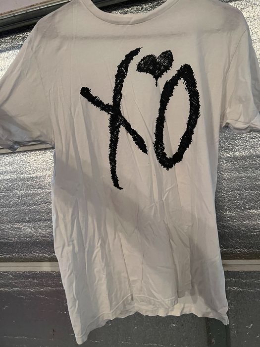 The Weeknd The Weeknd White XO tee Size Small | Grailed
