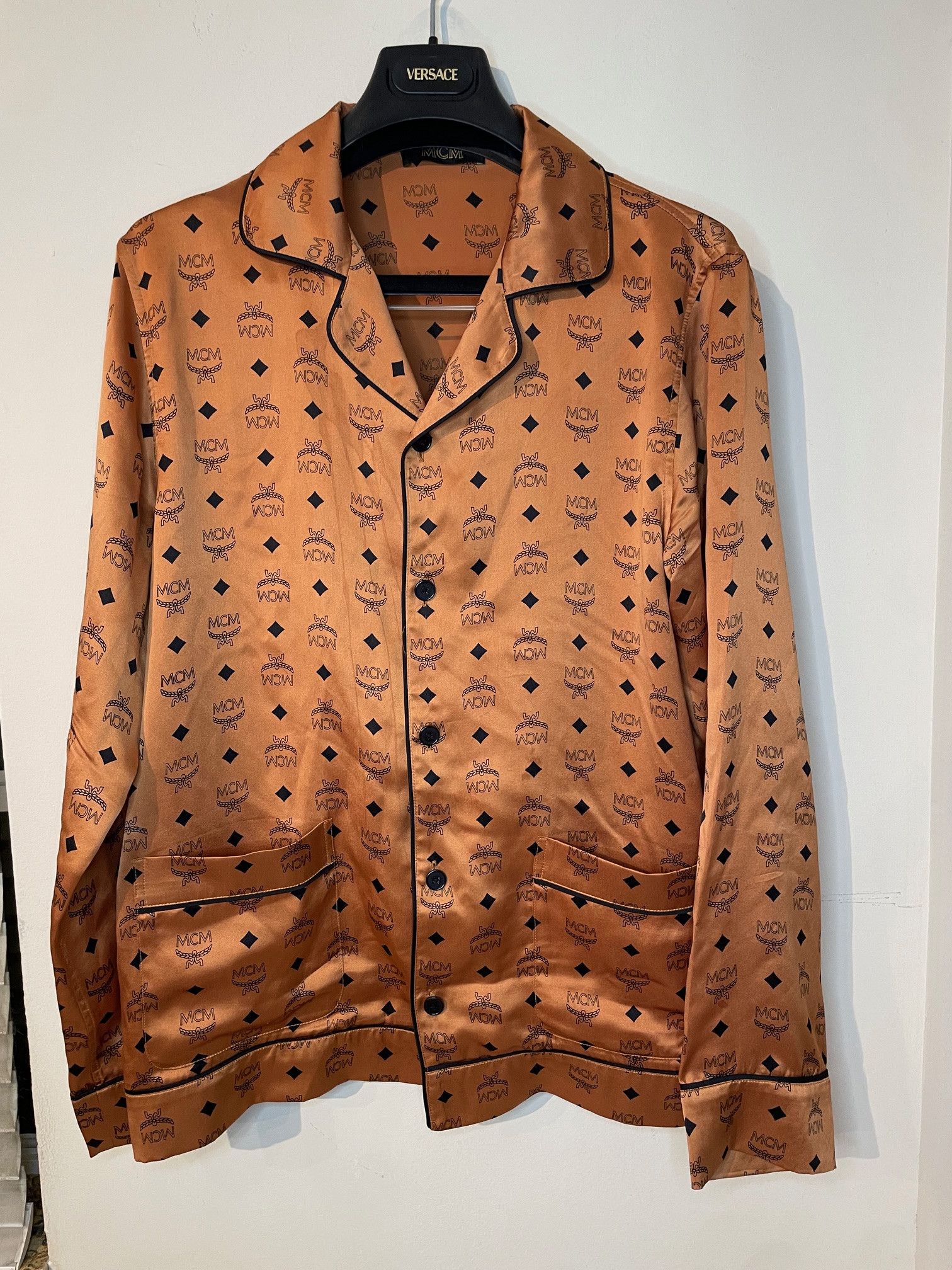 MCM MCM Silk Pajama Shity | Grailed