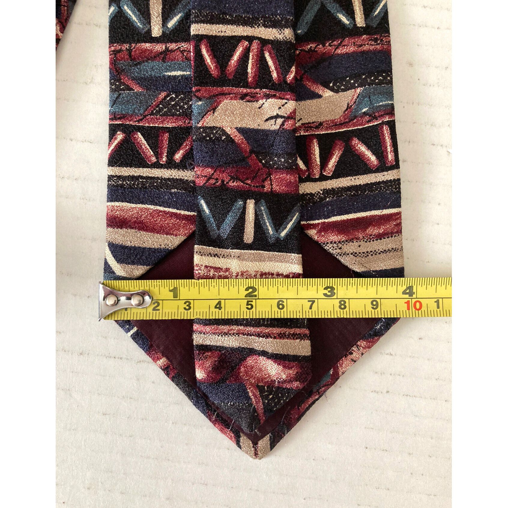 Arrow Silk Multicolor 90's Style Classic Necktie from River Brand by ...