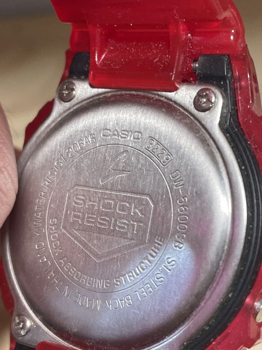 G Shock G-shock Casio red watch | Grailed