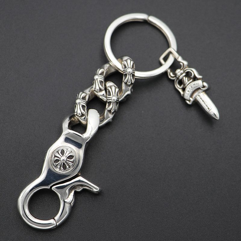 Chrome Hearts Chrome Hearts Extra Fancy Key Clip + Dagger | Grailed