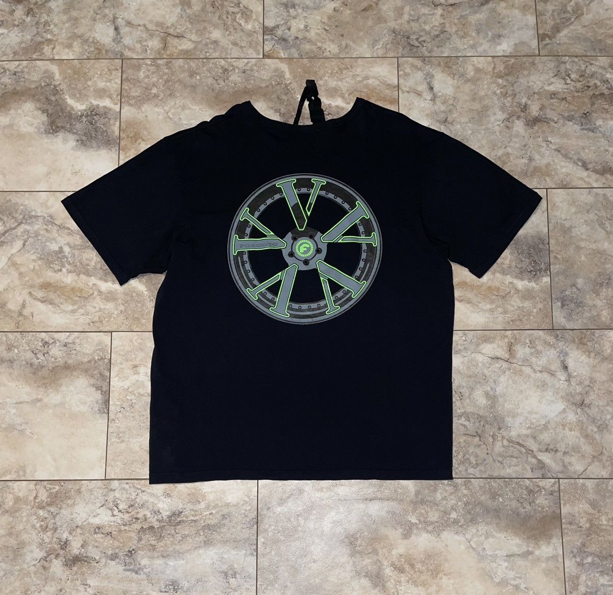 Designer × Vlone VLONE Forgiato Complex Con Exclusive Tee XXL Black ...
