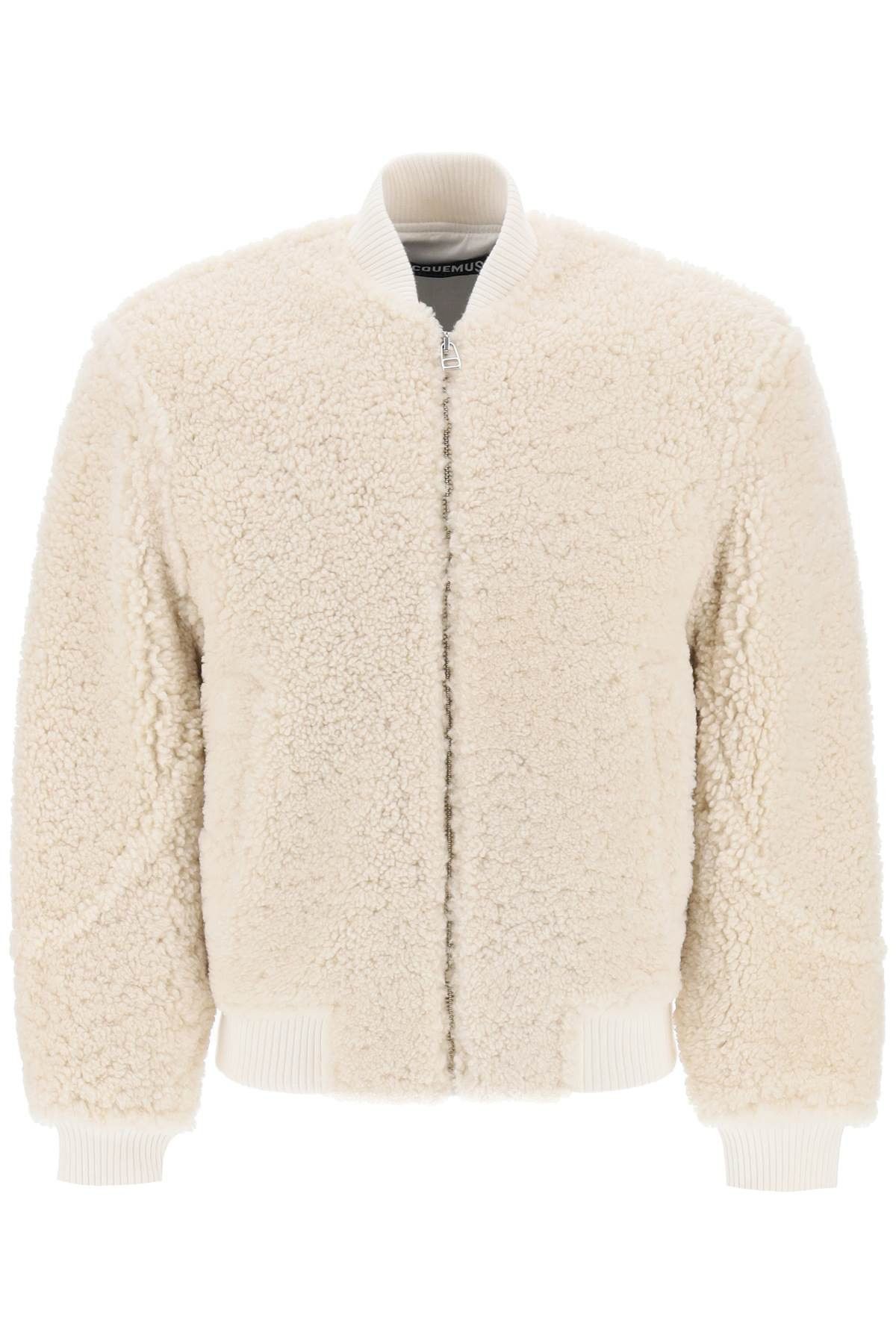 Jacquemus JACQUEMUS Le Blouson Pilou Shearling Bomber Jacket | Grailed