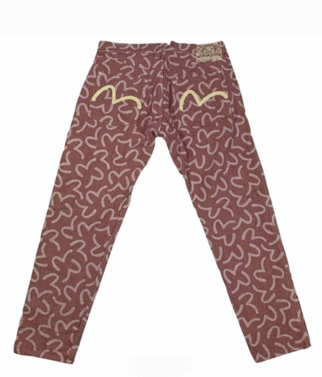 Evisu Pink Monogram Logo Evisu *RARE* | Grailed