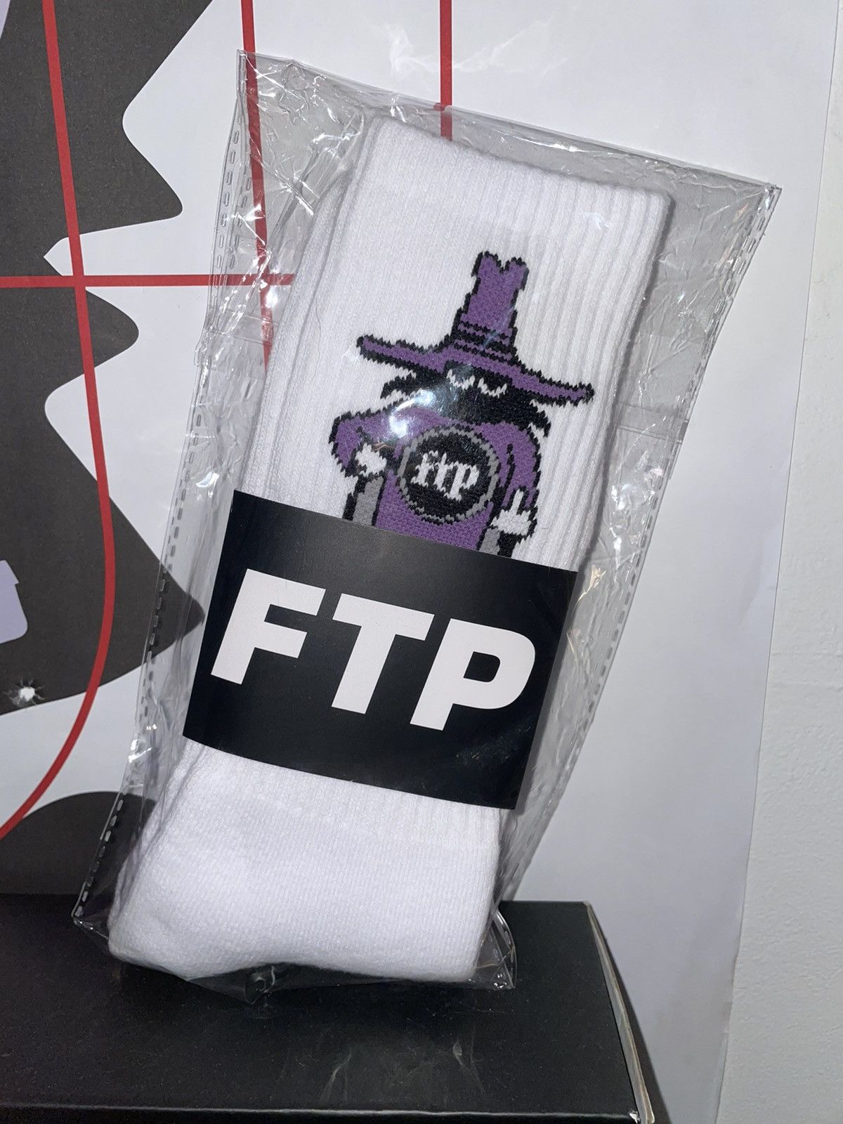 Fuck The Population FTP Spook Socks | Grailed