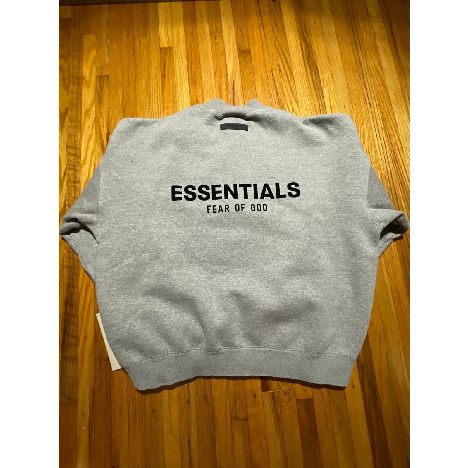 Essentials Fear Of God Essentials Dark Oatmeal Grey Crewneck Men Medium ...