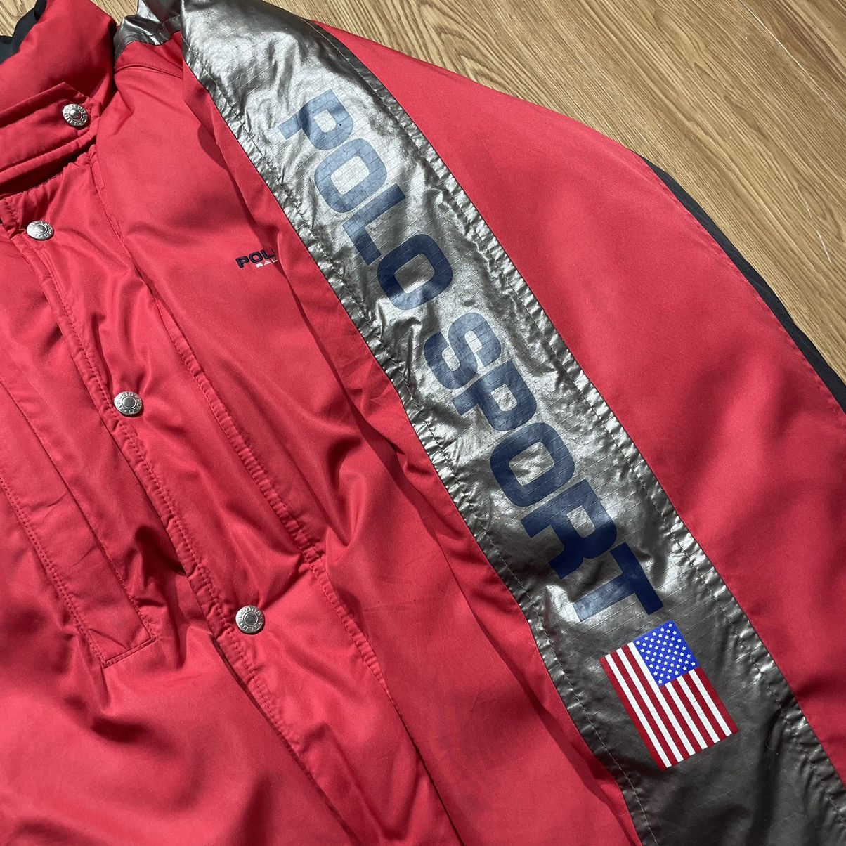 Polo Ralph Lauren × Streetwear × Vintage Puffer Jacket Polo Sport Spell ...