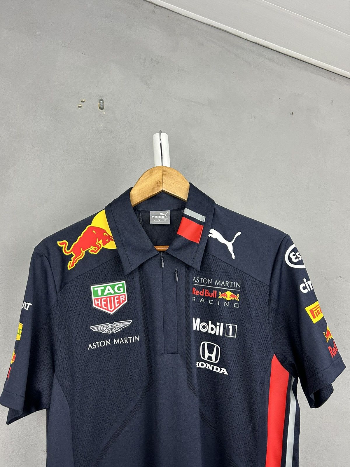 Puma × Red Bull Puma Aston Martin Red Bull Racing F1 Team Polo Shirt ...